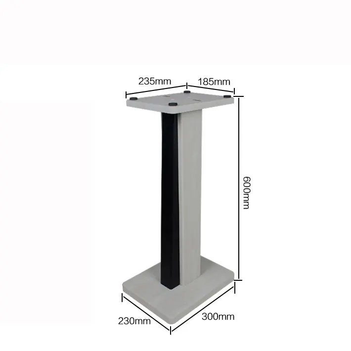 Wooden Adjustable Studio Monitor Stand,Floor Standing 2.0 Speaker Stand ...