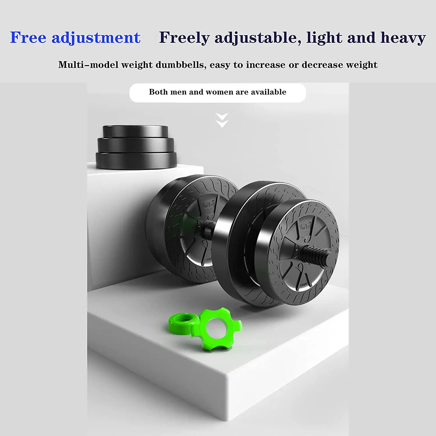 PJ Equipment Fitness - Adjustable Dumbbell Set 10-40kg