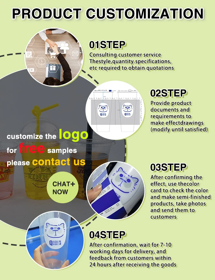 2024 New Trending Coffee Cups Transparent Gray Black Luxury Square PP ...