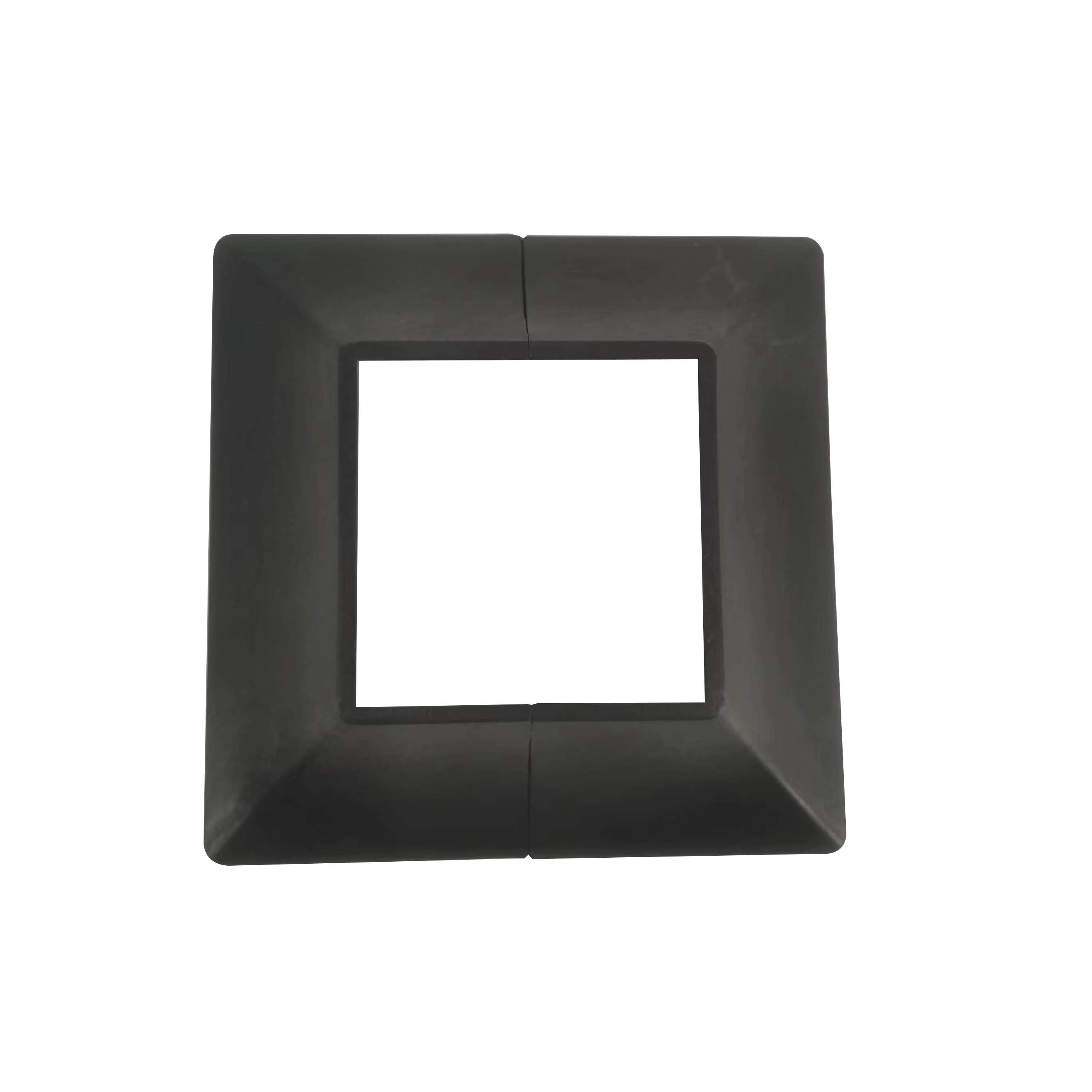 Split Plastic Fence Post Base Cover Abs Base Plate Cover 2''x2'' - Buy ...