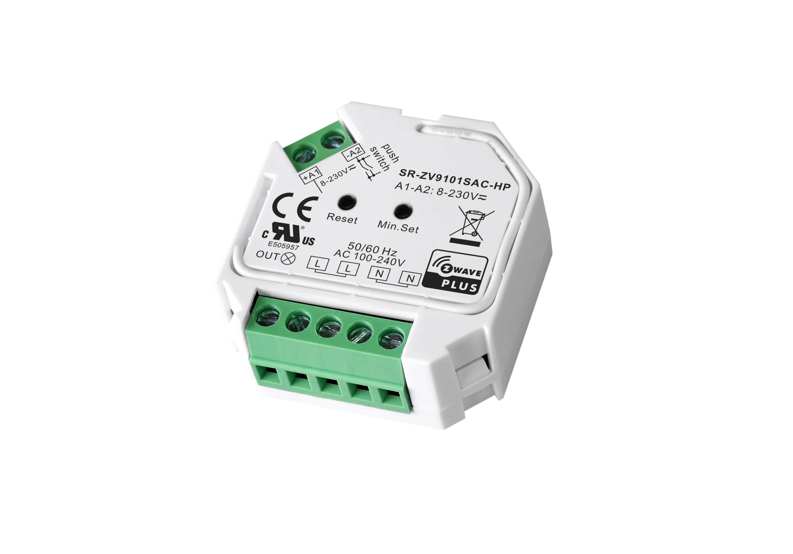 Z-Wave AC-AC Phase Dimmer AC Push Down Light Panel Light EU Z-Wave ...