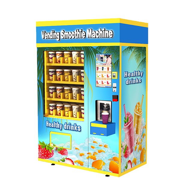 Full Automatically 24 Hours Vending Smoothie Machine