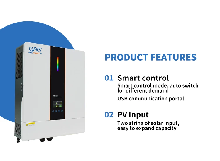 7kva 10kva 48v Battery Inverter Solar Off Grid Solar Inverter 7kw ...