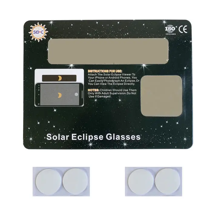 Paper Hand Hold Solar Eclipse Viewer Smartphone Solar Imaging Photo ...