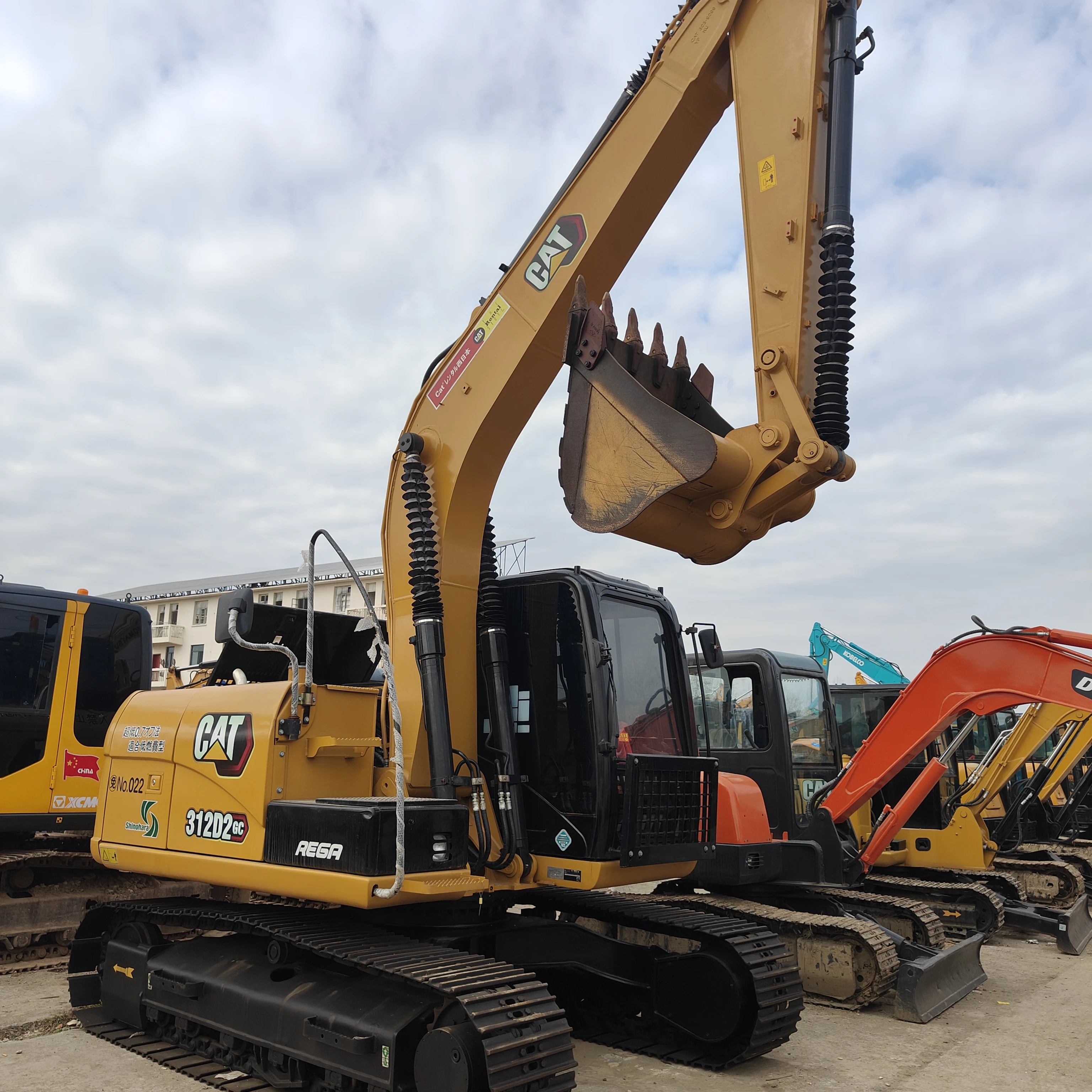 Used Caterpillar Cat 312d2gc 312d2 Gc 312d 12 Ton Mini Crawler ...