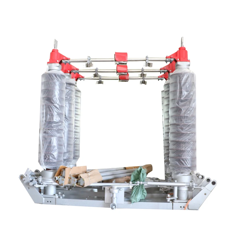 110kv 126kv 145kv 1250a 2000a Double Earthed Disconnector Isolator ...