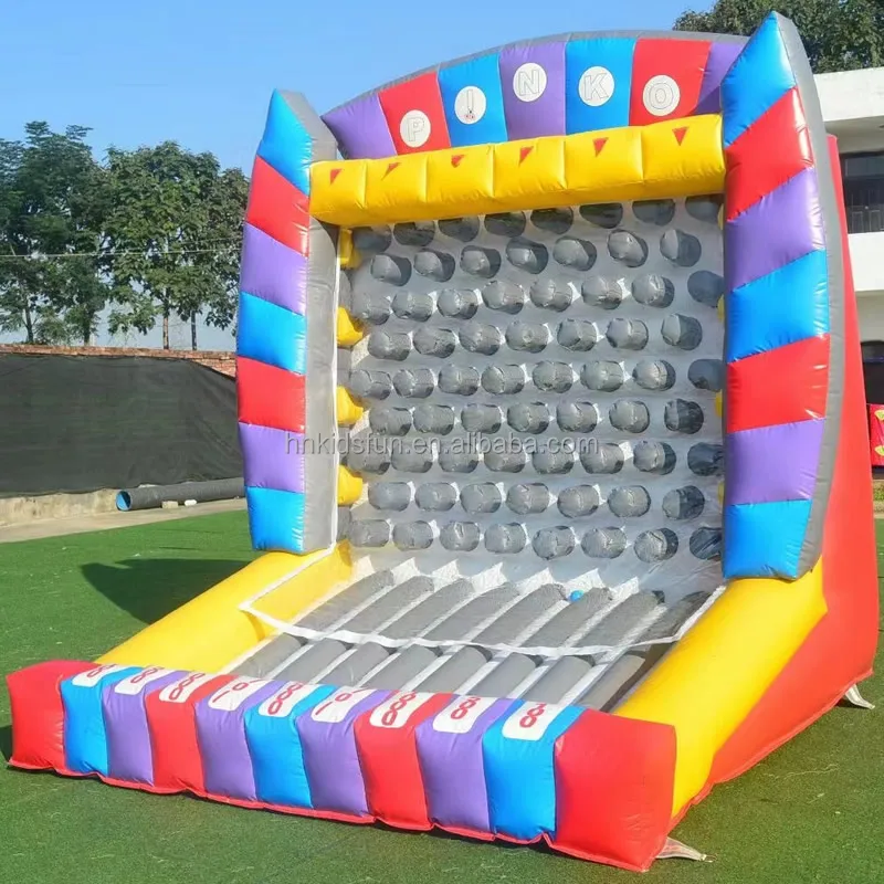 Inflatable Plinko Carnival Game for Outdoor Fun & Play - OEM Available