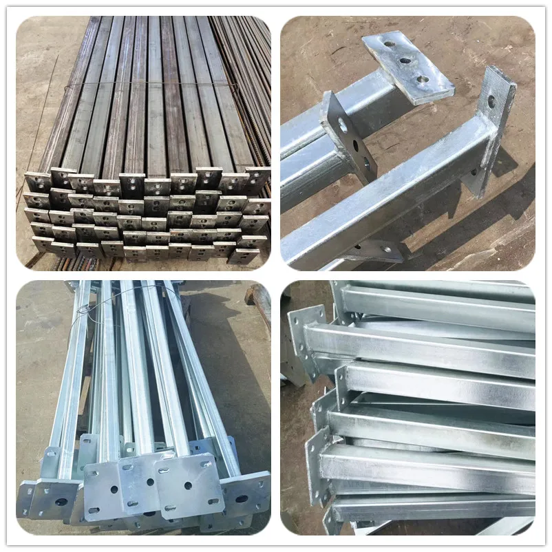 Customized Galvanized Pipe/tube Post Punching Slotted Galvanized Square ...
