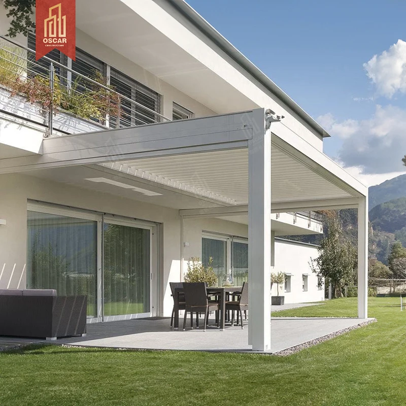 Customizable Colors Modern garden bioclimatica pergola roof systems ...