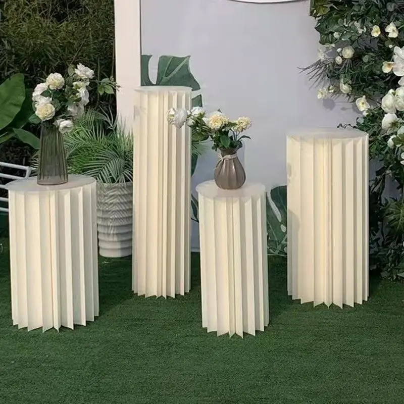 Wedding Centerpiece Tables For Flower Ball Roman Column Folded Portable ...