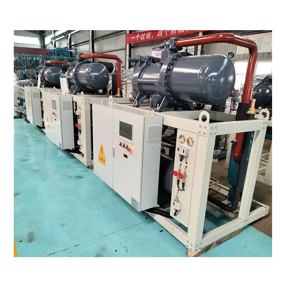 R22 screw air compressor CHHN060CKF0N070A Trane helical rotary screw ...