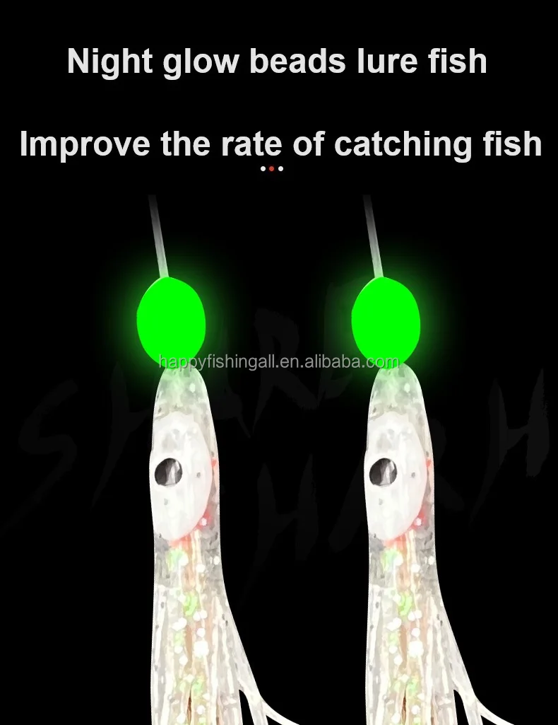 Sabiki Rigs Saltwater Fishing Rigs Luminous Octopus Mackerel Feathers ...