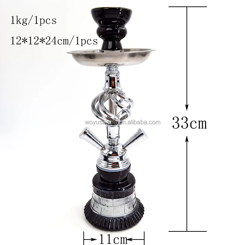 Wholesale Mini Glass Shisha Hookah Pot with 1 Pipe - Durable & Portable ...