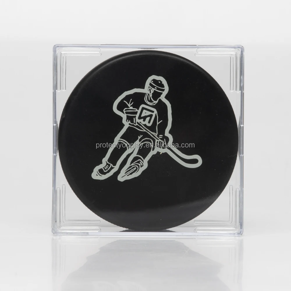 Hockey Puck Display Case - UV Protection & Customizable