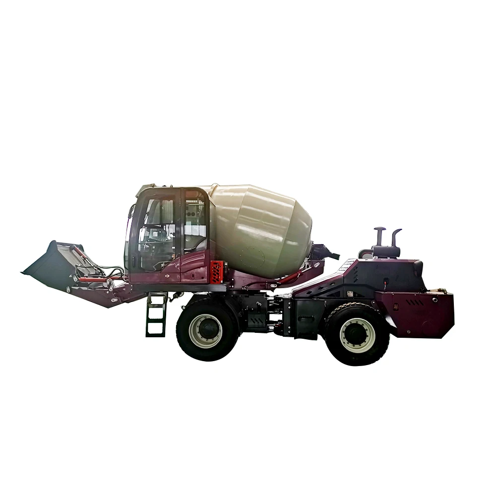 Laigong Self Loading Mobile Mixer Truck Mixer 1.5-4 Cubic Meter