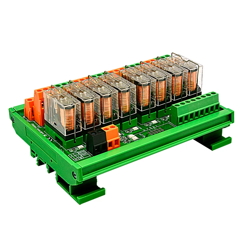 8-way Relay Module PLC Amplifier Board 24 V Control Board