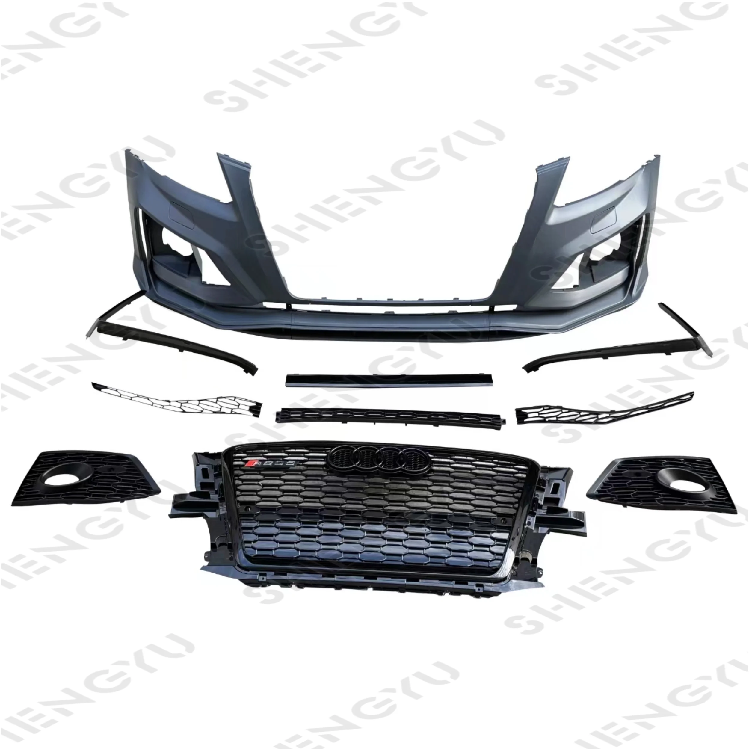 Auto Parts Car Front Bumper Grille Rear Diffuser For Audi Q5 2008-2012 ...