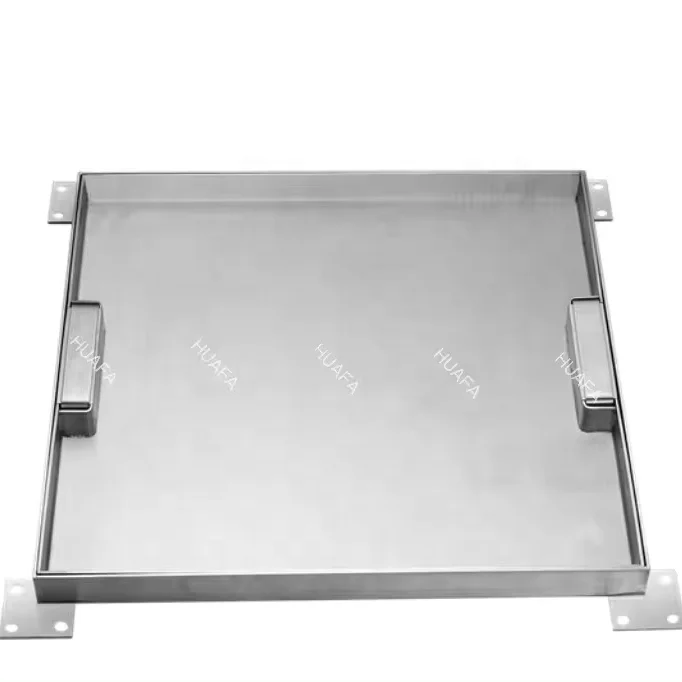 Sus304/sus201 Recessed Stainless Steel Floor Access Manhole Covers ...