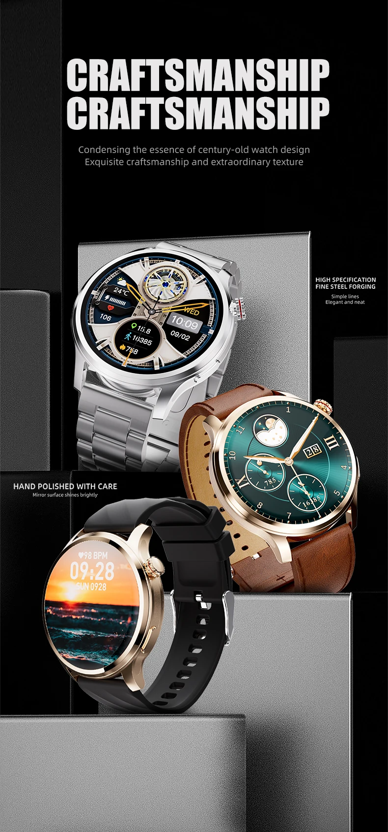 Kalobee SK51 Smartwatch - Versatile, Waterproof, and Smart