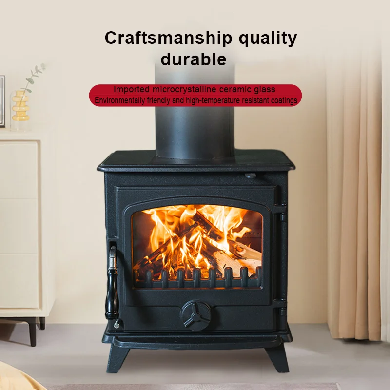 Fireplace Indoor Wood Burning Cast Iron Wood Burning Stove Wood Stove Plus Smokeless - Buy ...