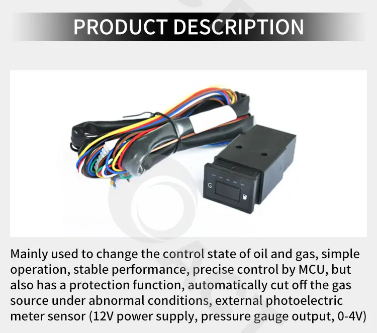 CNG LPG Autogas Switch Kit for EFI EFC Natural Gas System