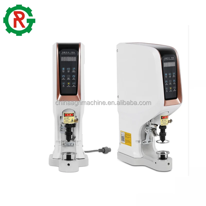 Automatic Snap Button Attaching Machine - Efficient & Reliable