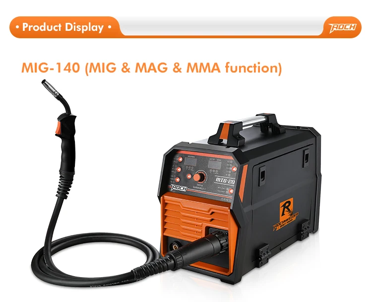 Mig-140 High Quality Portable Mma Mig Mag Welder Welding Machine - Buy ...