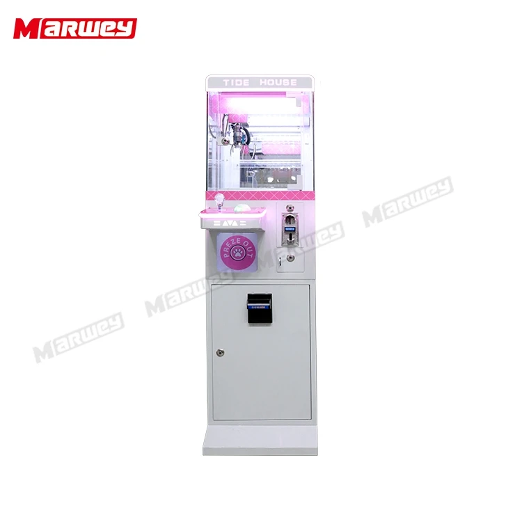 Indoor Amusement Gift Crane Machine Children Coin Operated Clamping ...