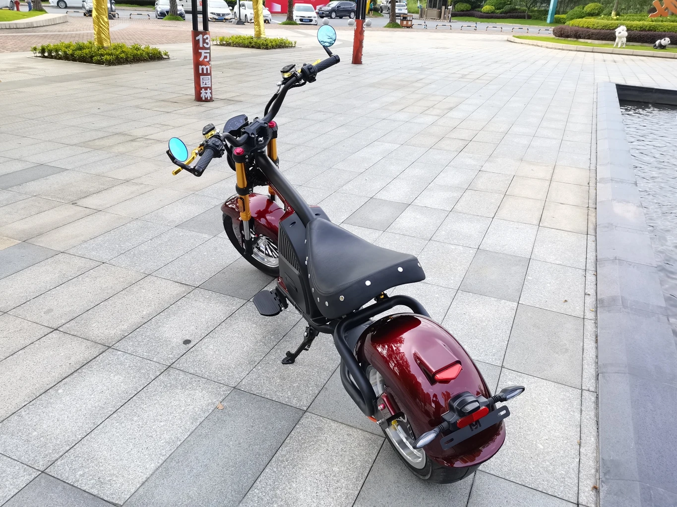 Mangosteen E Chopper Rooder M8s 72v 4000w 80kmph EU Warehouse