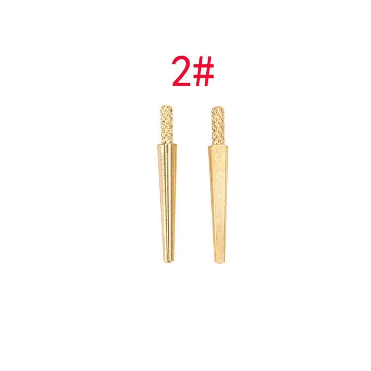 Lab Pins Alsorted Manual Dental Instrument Tapered Round/Flat Brass Threaded Dowel Pins for ...