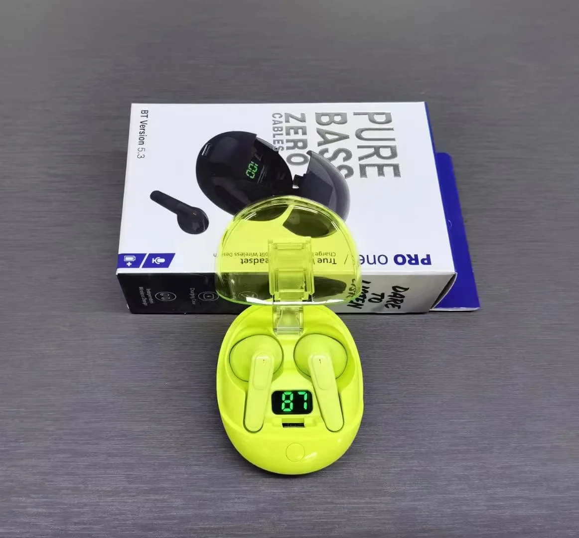 2024 Pro One Tws Wireless Headphones Earphones Bt Touch Control Noise ...