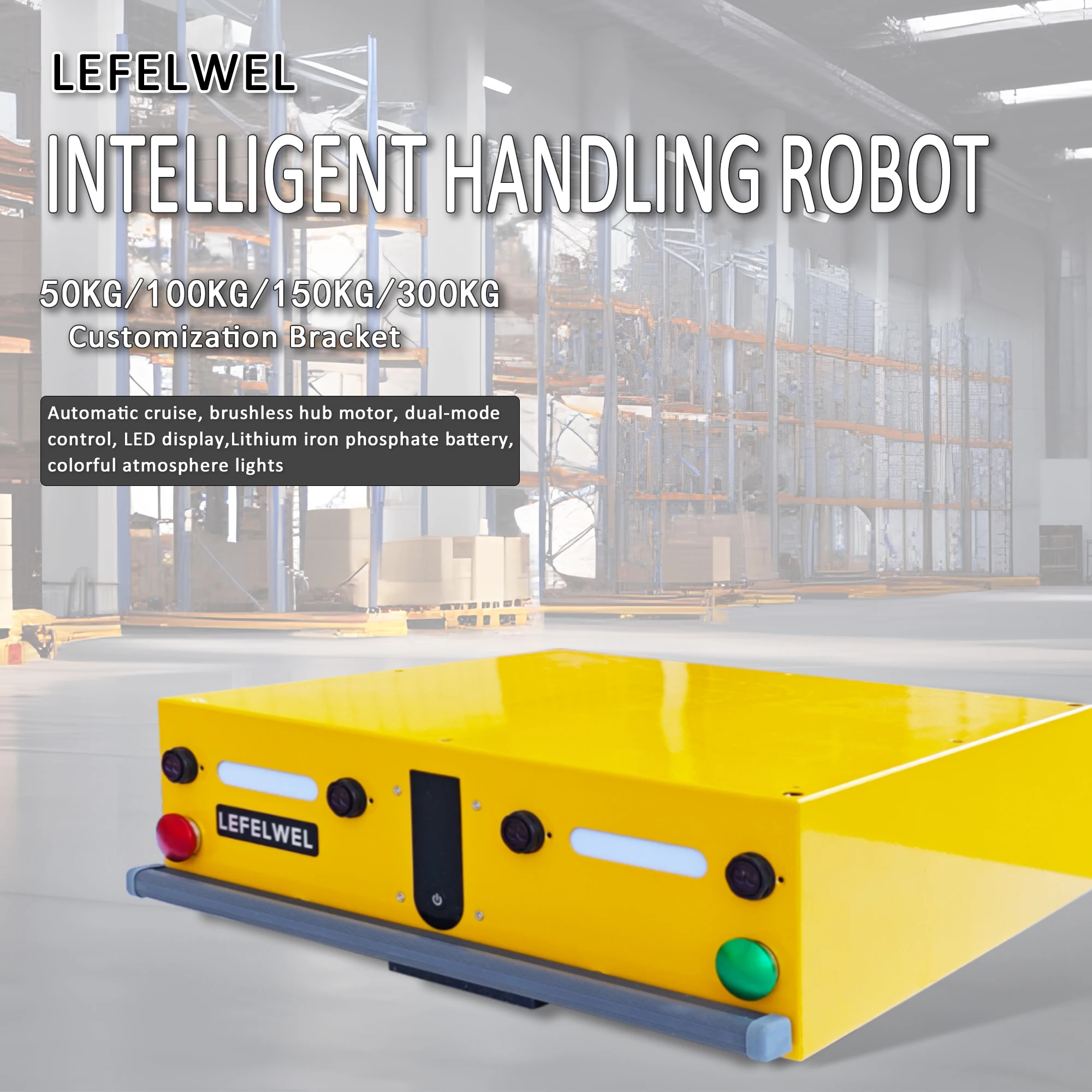 Outdoor & Indoor Warehouse Cobot Agv Cheap Price Industrial Delivery ...