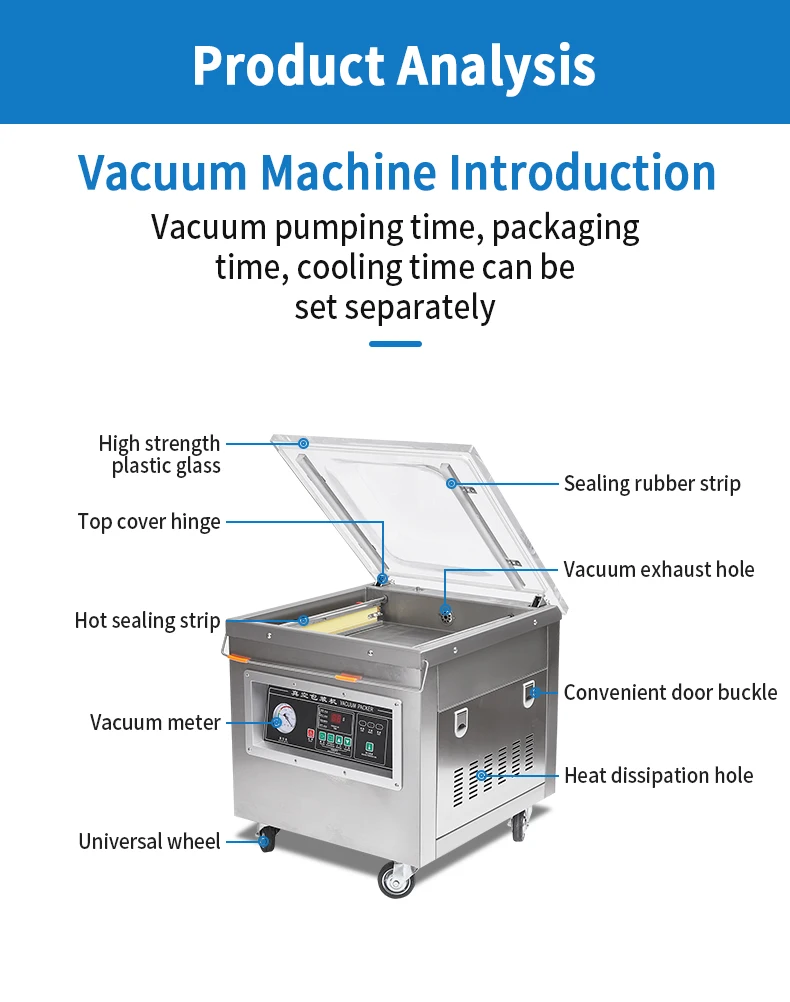 DZ-400 Table Top Vacuum Packing Machine - Efficient & Durable