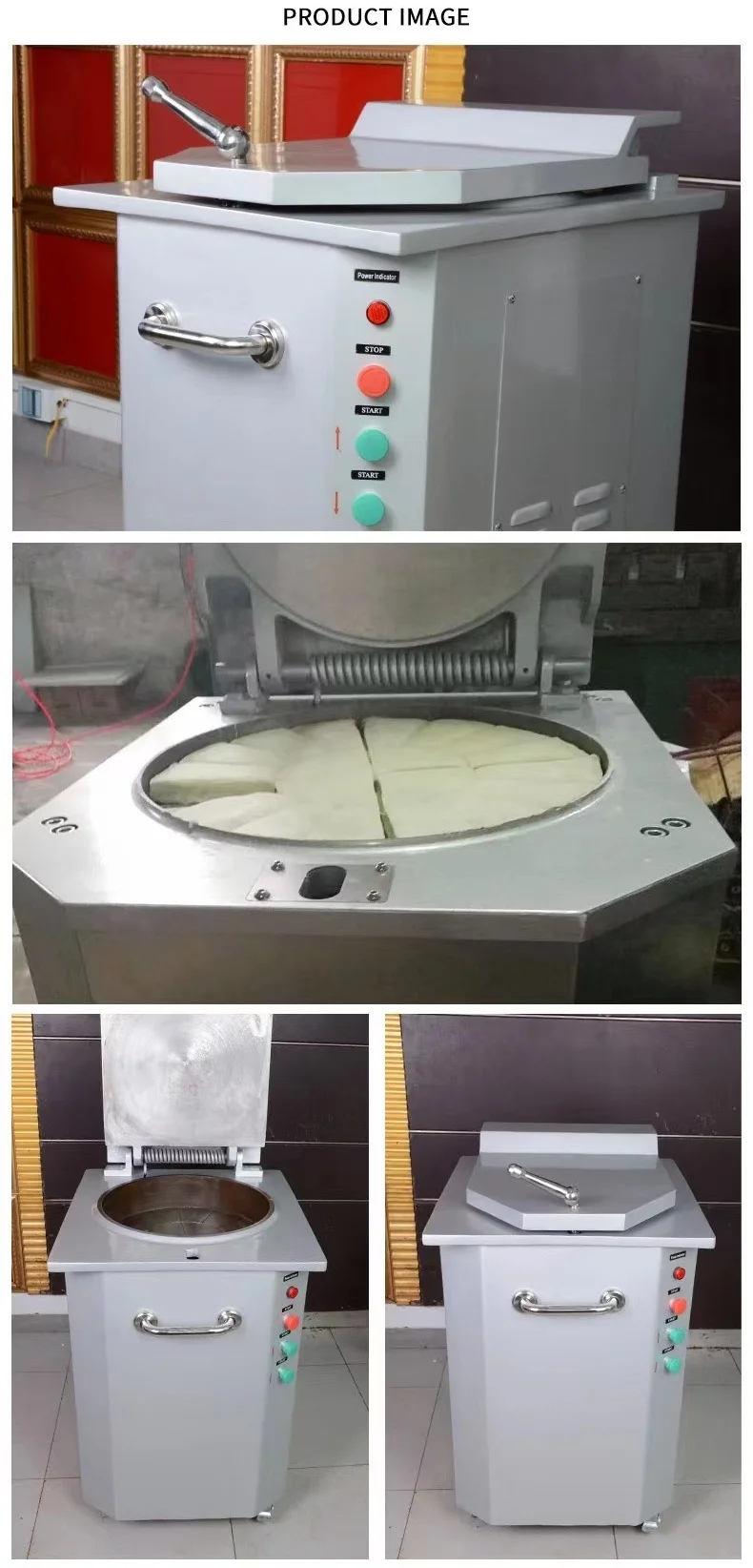 Tecfd Commercial Dough Divider Large Dough Divider Machines Hydraulic ...