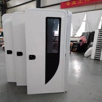 Maygood Latest Style Rv Caravan Motorhome Entry Door With Built In ...