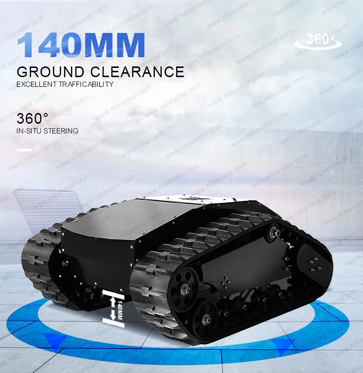 AVT-10T Robot Platform - Reliable Unmanned Ground Vehicle