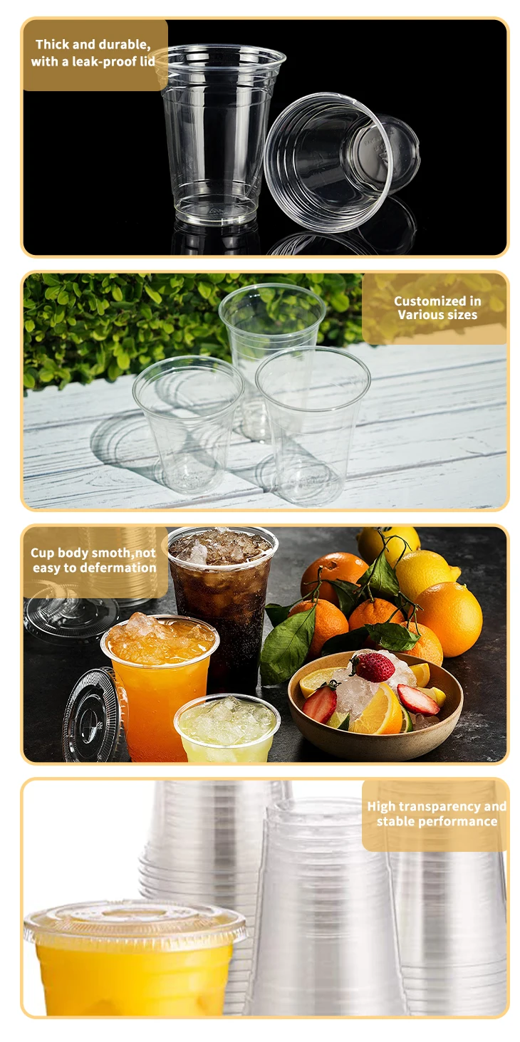Disposable Fruit Cups - Biodegradable & Customizable