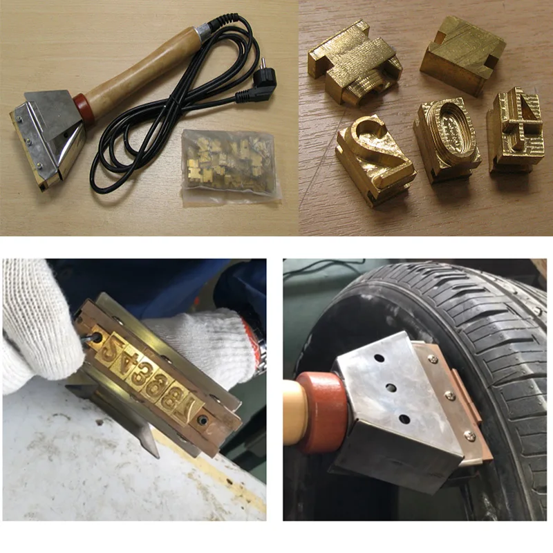 Alibaba.com: Flashup 1-2 Inch Electric Tire Stamp Brander, Hot Emboss ...
