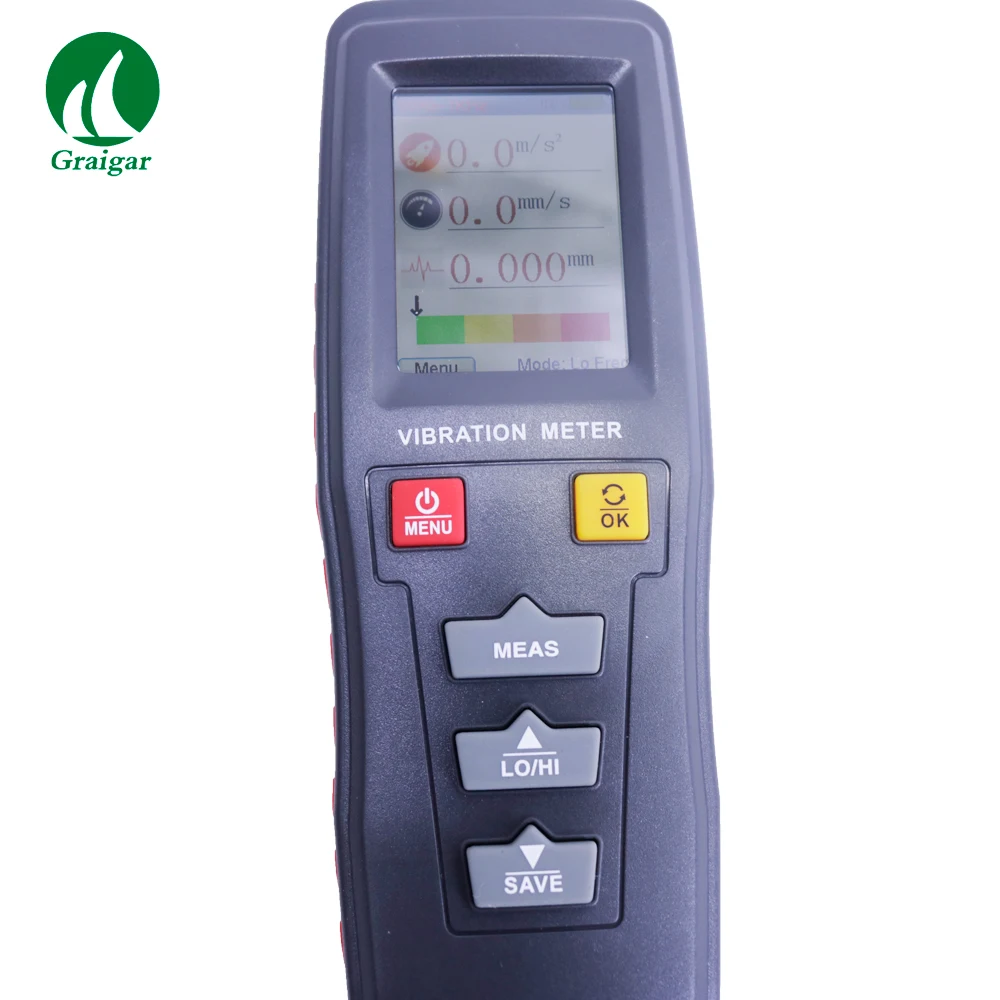 Wt63b Digital Vibration Meter Vibration Analyzer Testing Equipment 0 1~1999 9m S 2 With Lcd