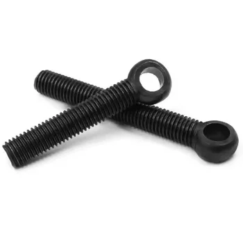 Custom All Sizes Of High Quality Carbon Steel Fully Threaded Eye Bolts ...