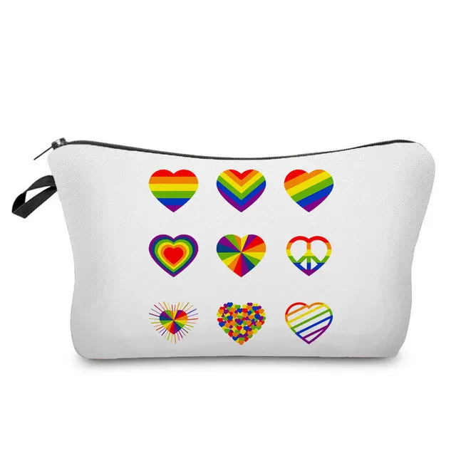 2023 Lgbtq Gay Pride Flag Travel Toiletry Bag - Buy Lgbt Makeup Bag ...