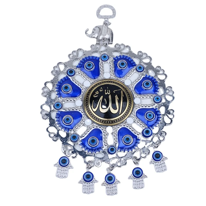 Wholesale Newest Muslim Allah Blue Evil Eyes Home Decoration With Hamsa ...