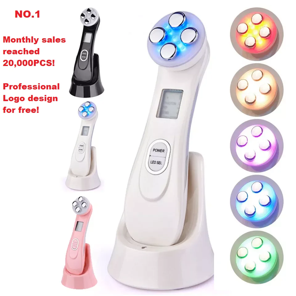 Rf Radio Frequency Body Face Massager Led Photon Facial Mesotherapy ...