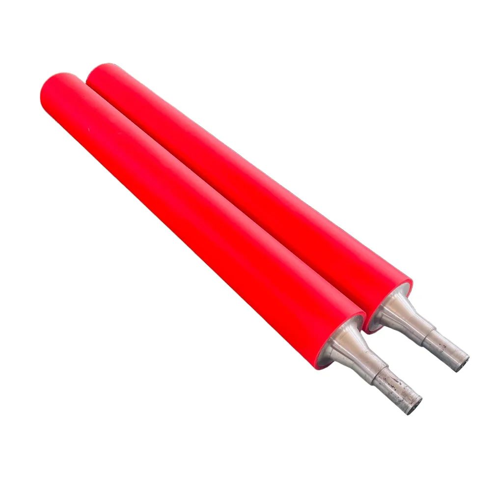 Custom Injection Molded Silicone Rubber Roller for Printing