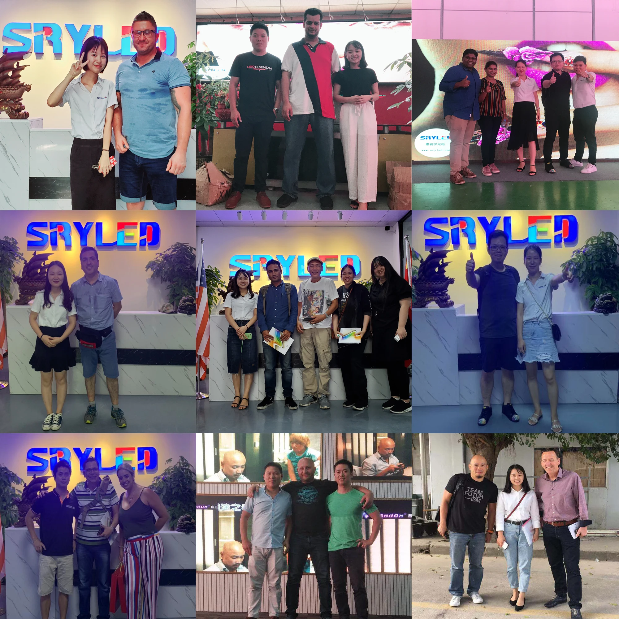 SRYLED Outdoor Digital Signage Display Screen 6mm/8mm/10mm Mobile LED ...