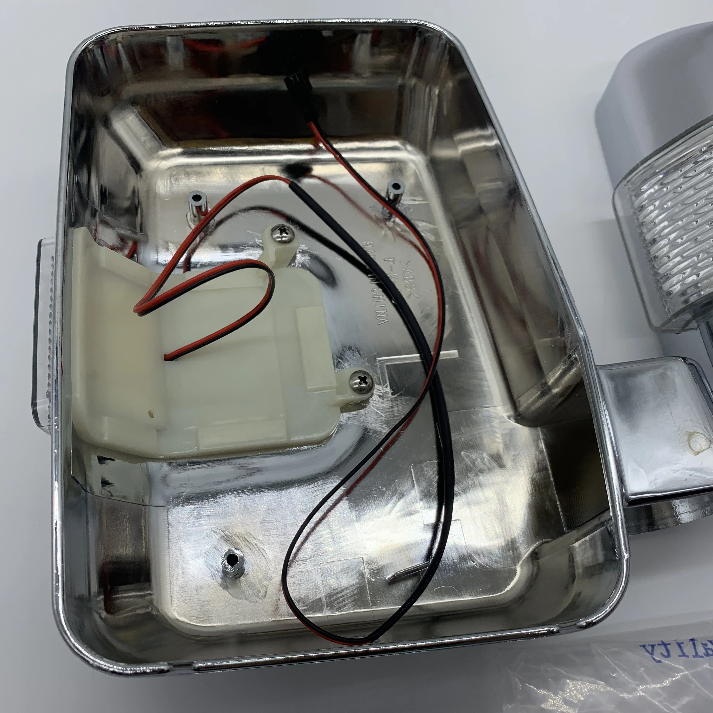 Car Side Door Rearview Mirror Cover Chrome for Toyota LC70