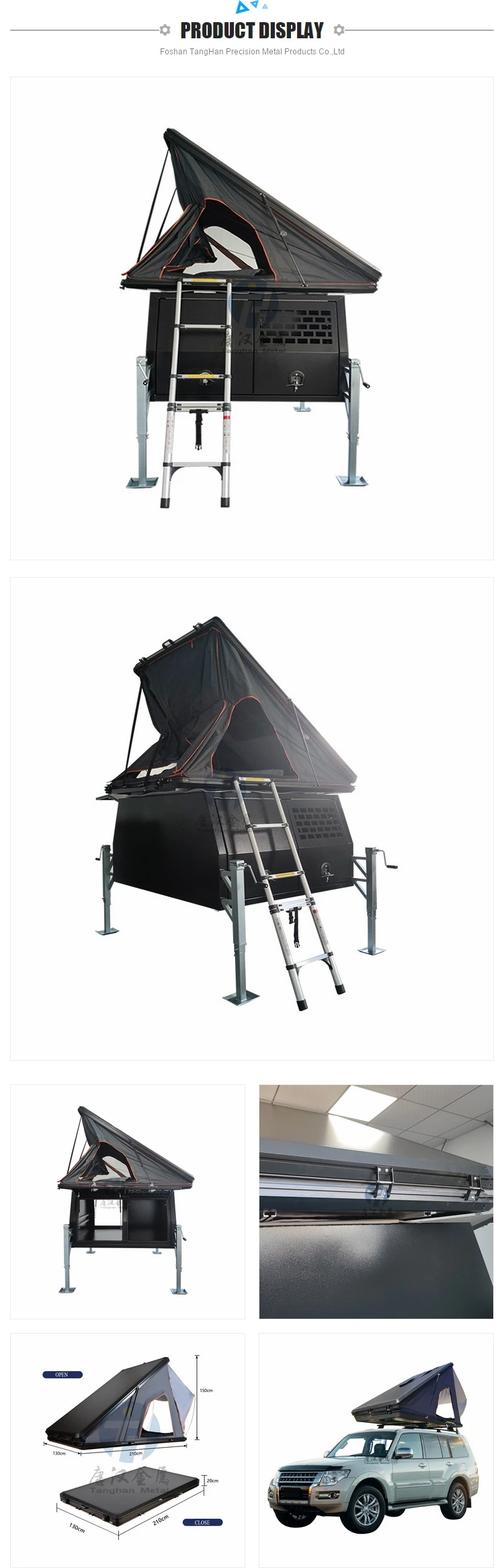 Ute Canopy Roof Top Tent - Durable & Spacious Camping