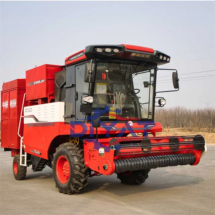High Quality Grain Sorghum Combine Harvester Rice Harvesting Machine ...