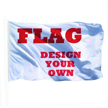 Custom 5x3 Flag Atv Flags Polyester All Logo Any Colors Banner Custom ...