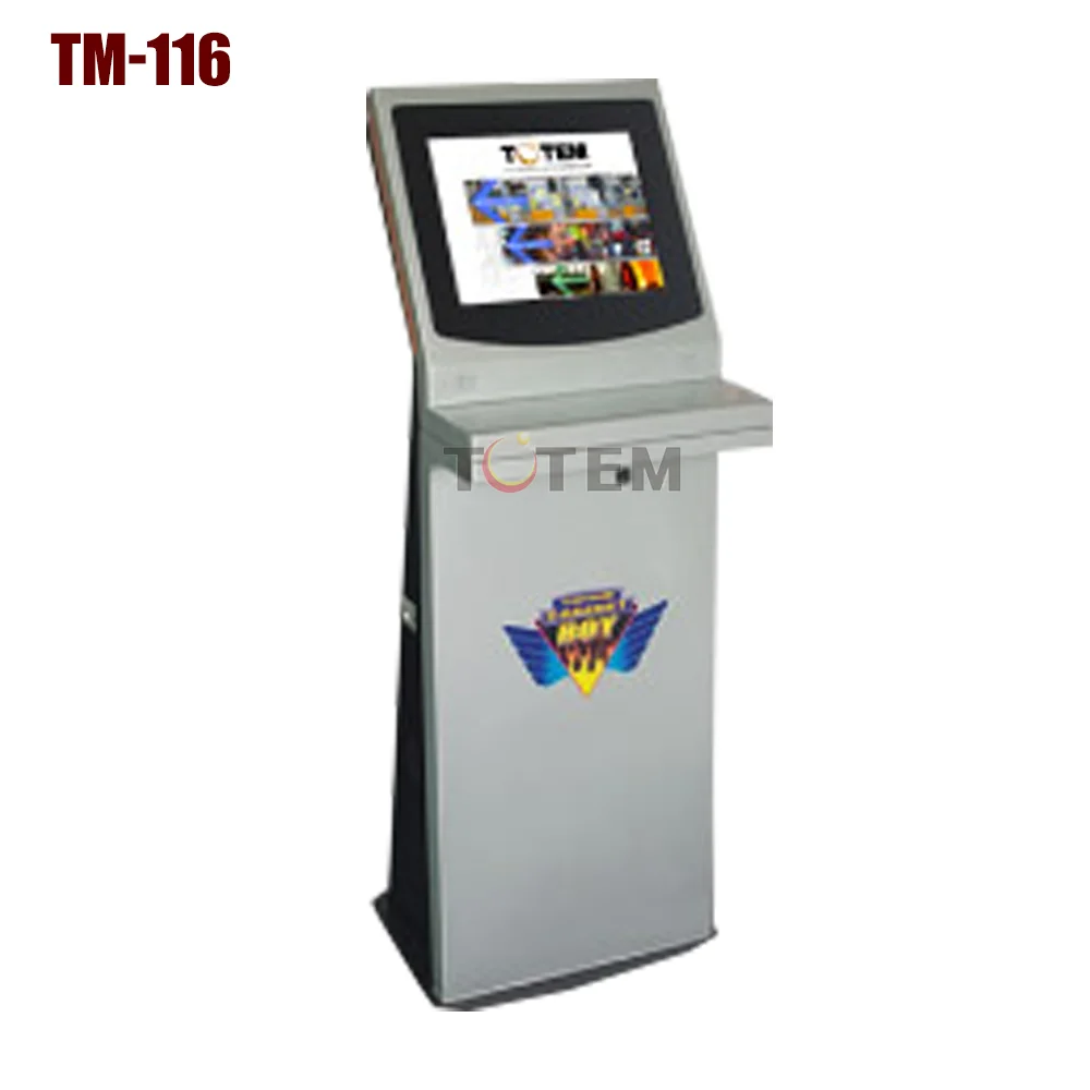 19''touch Screen Stainless Steel Keyboard and Trackball Self Service ...